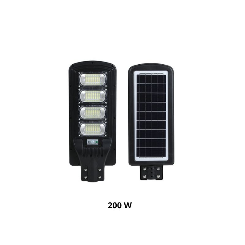 LUMINARIA SOLAR 200W 6000K CT REMOTO - Electricenter