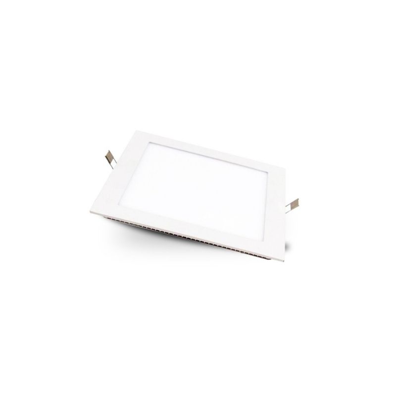 PANEL LED EMBUTIDO 12W 6000K CUADRADO - Electricenter