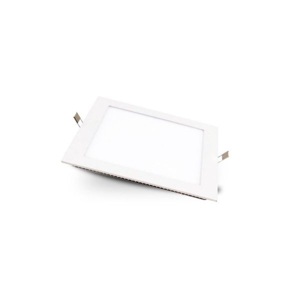 PANEL LED EMBUTIDO 18W 6000K CUADRADO - Electricenter