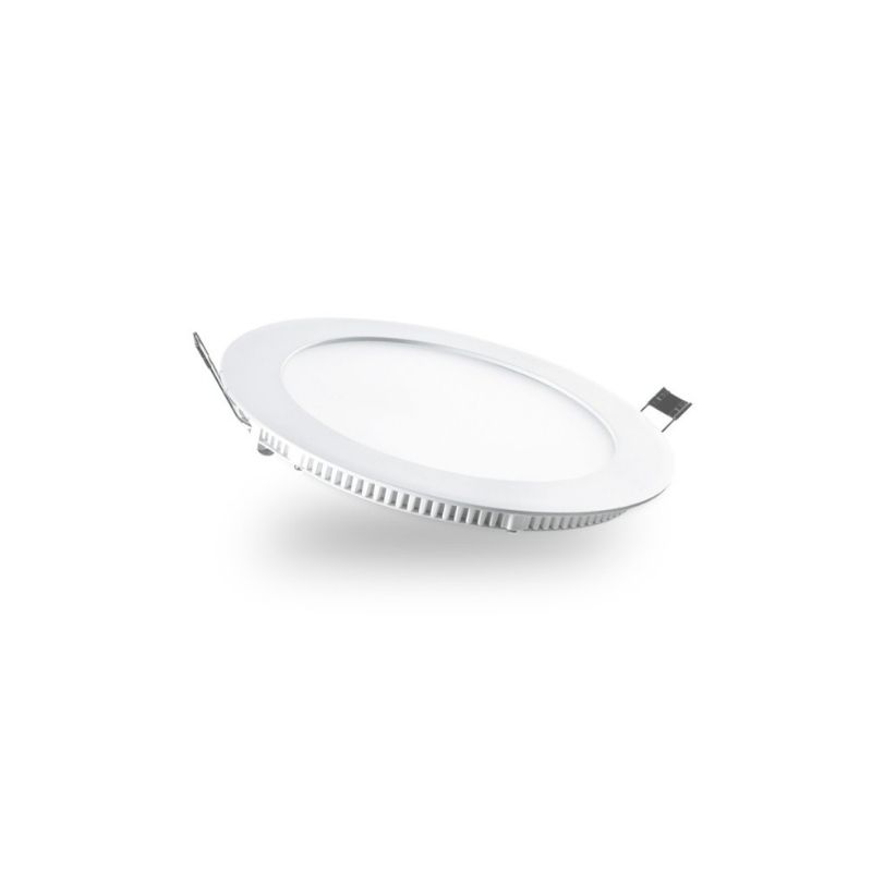 PANEL LED EMBUTIDO 9W 6000K REDONDO - Electricenter